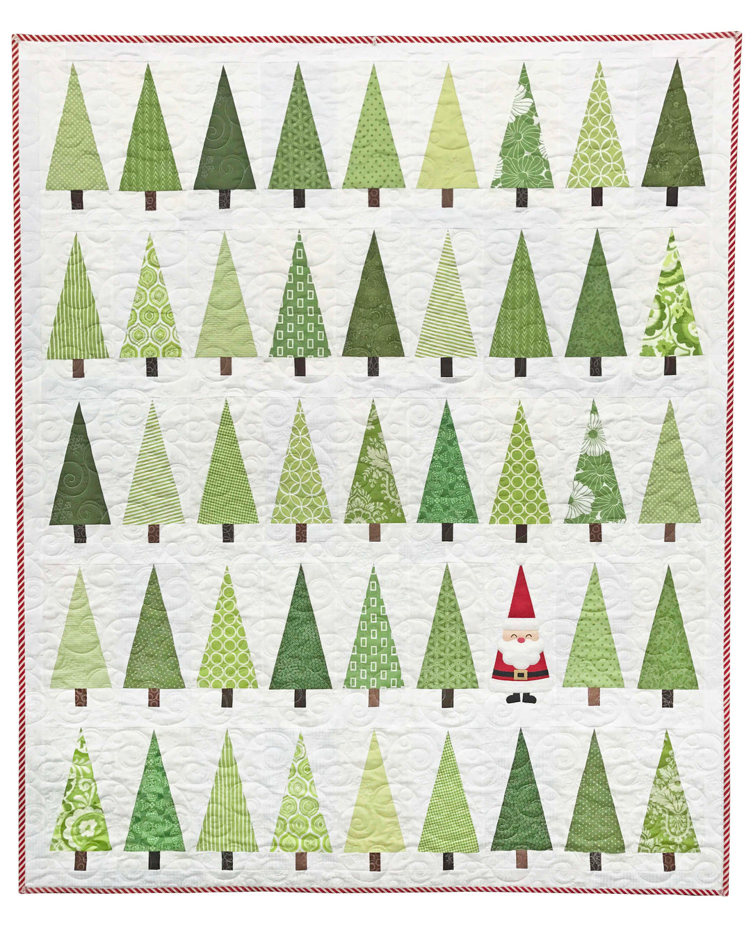 Santa in the Trees Quilt Pattern - PDF – Ahhh...Quilting